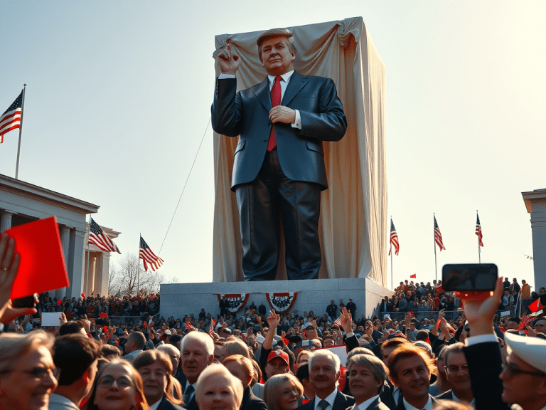 Massive Trump Statue to Be Unveiled at Inauguration – 🇺🇸Welcome to ...
